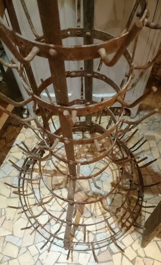 French vintage bottle rack Bottle dryer Mug rack Cup rack | Etsy