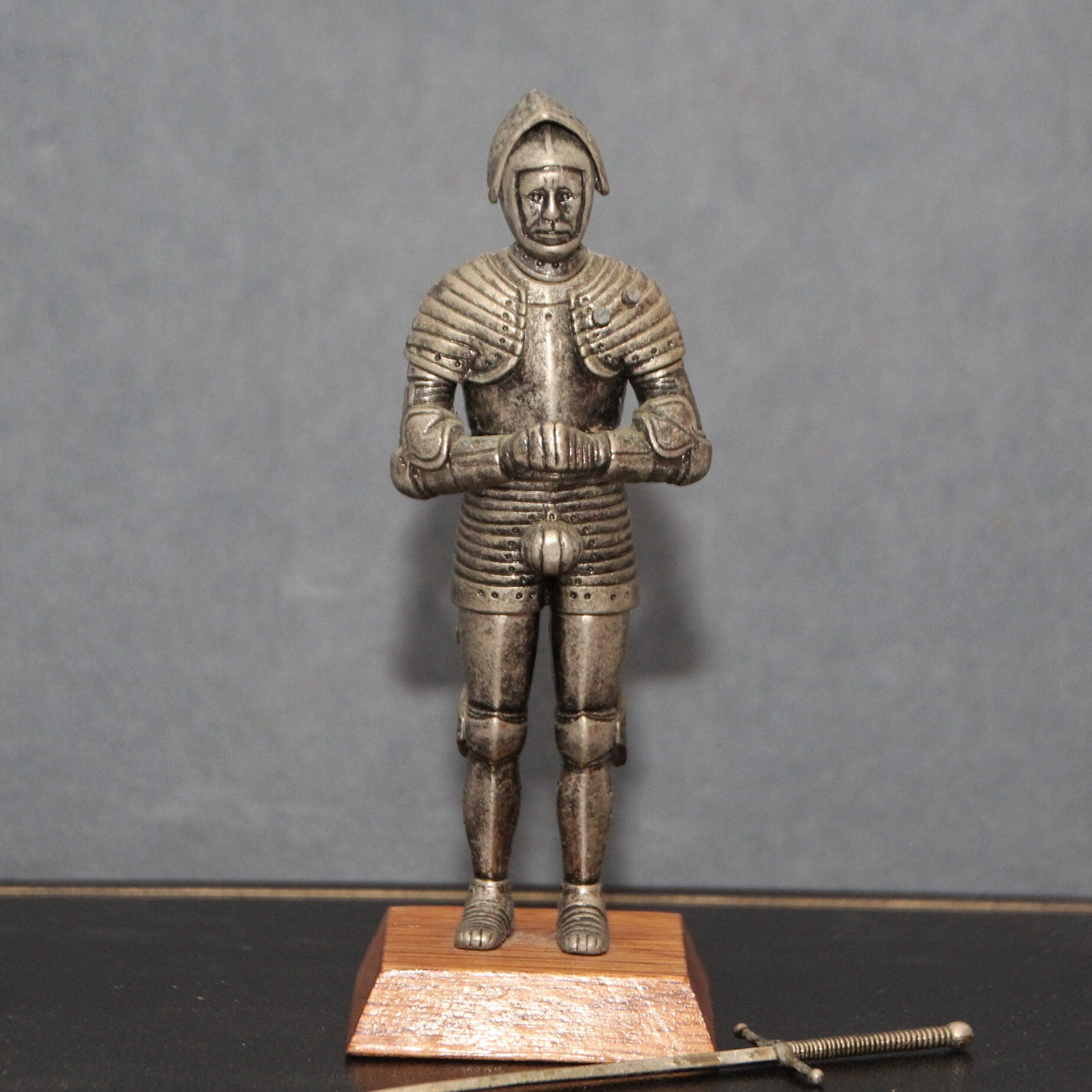 Gothic Knight With Sword Medieval Knight Armor Neo Gothic Decor ...