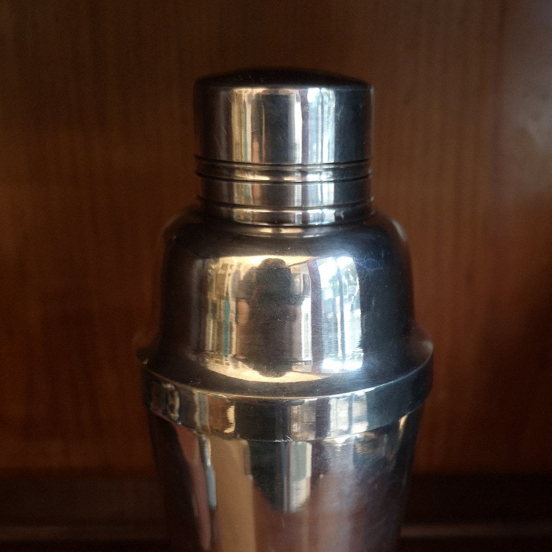 Silver Plate Shaker Barware Accessories Barman Cocktail Shaker Bar ...