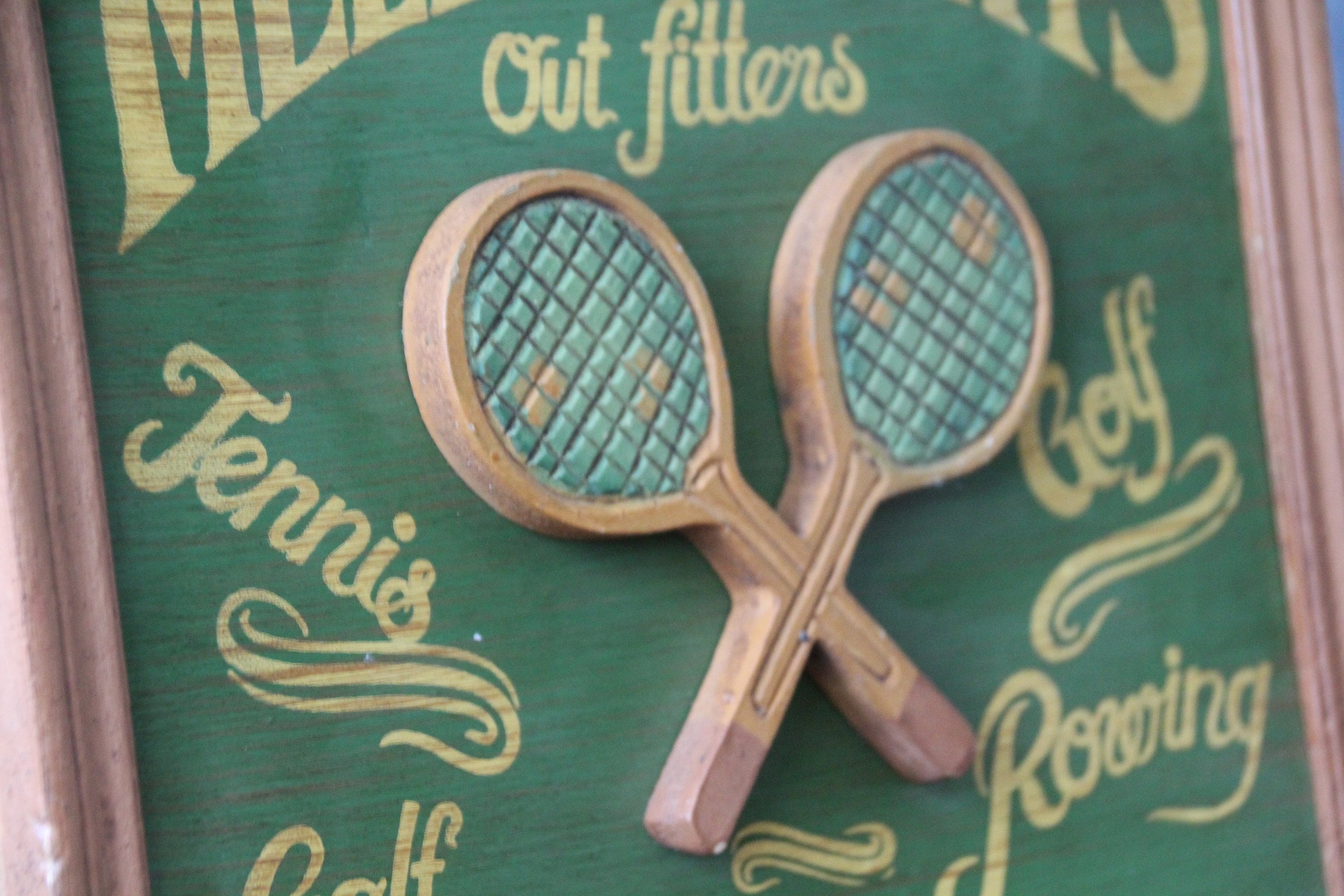 Tennis sign Antique tennis art Tennis wall art Tennis | Etsy