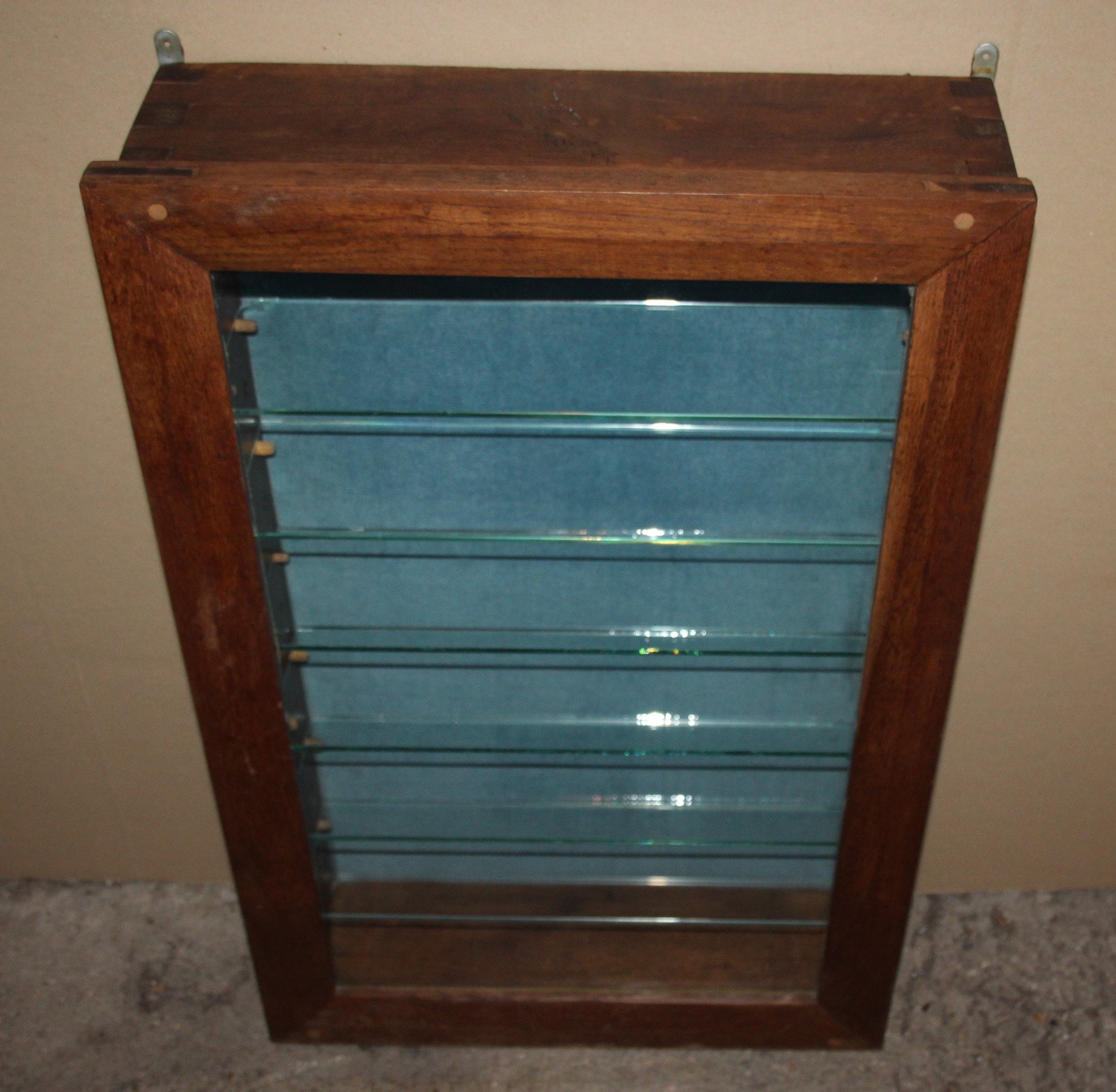 French Vintage Display Case Wooden Display Cabinet Wall - Etsy