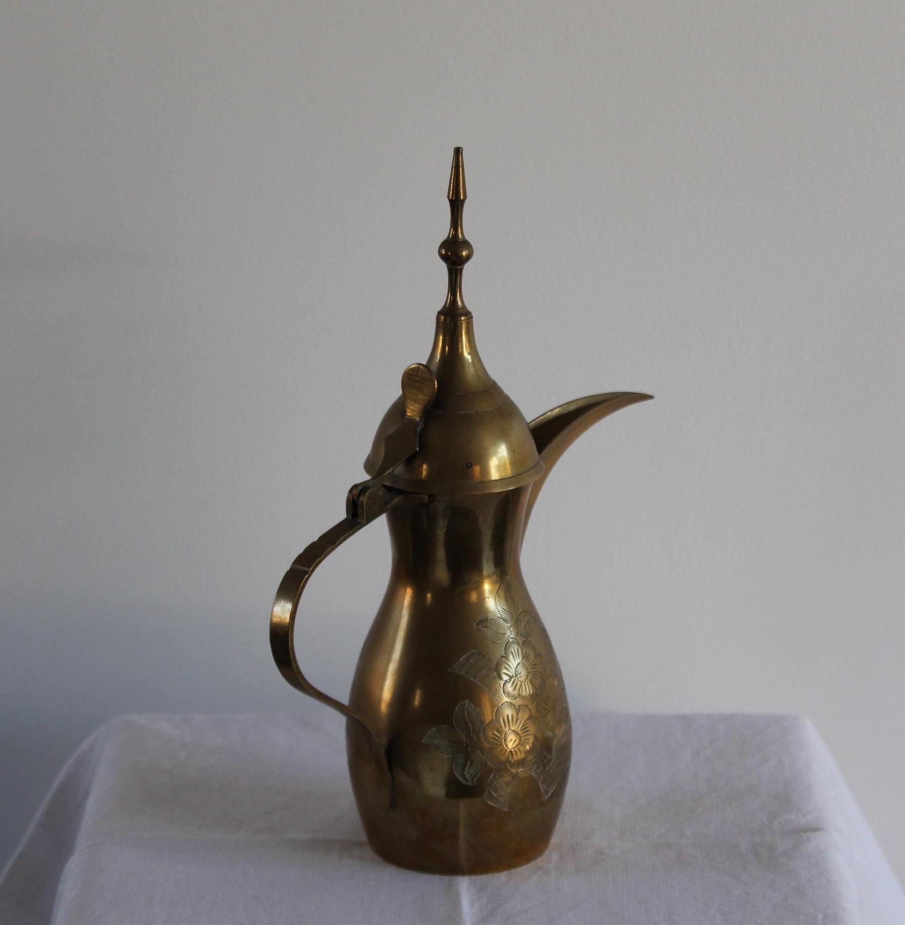 Gulf Dallah Coffee Maker Arabic Dallah Coffeepot Gold Coffee Pot Dallah ...