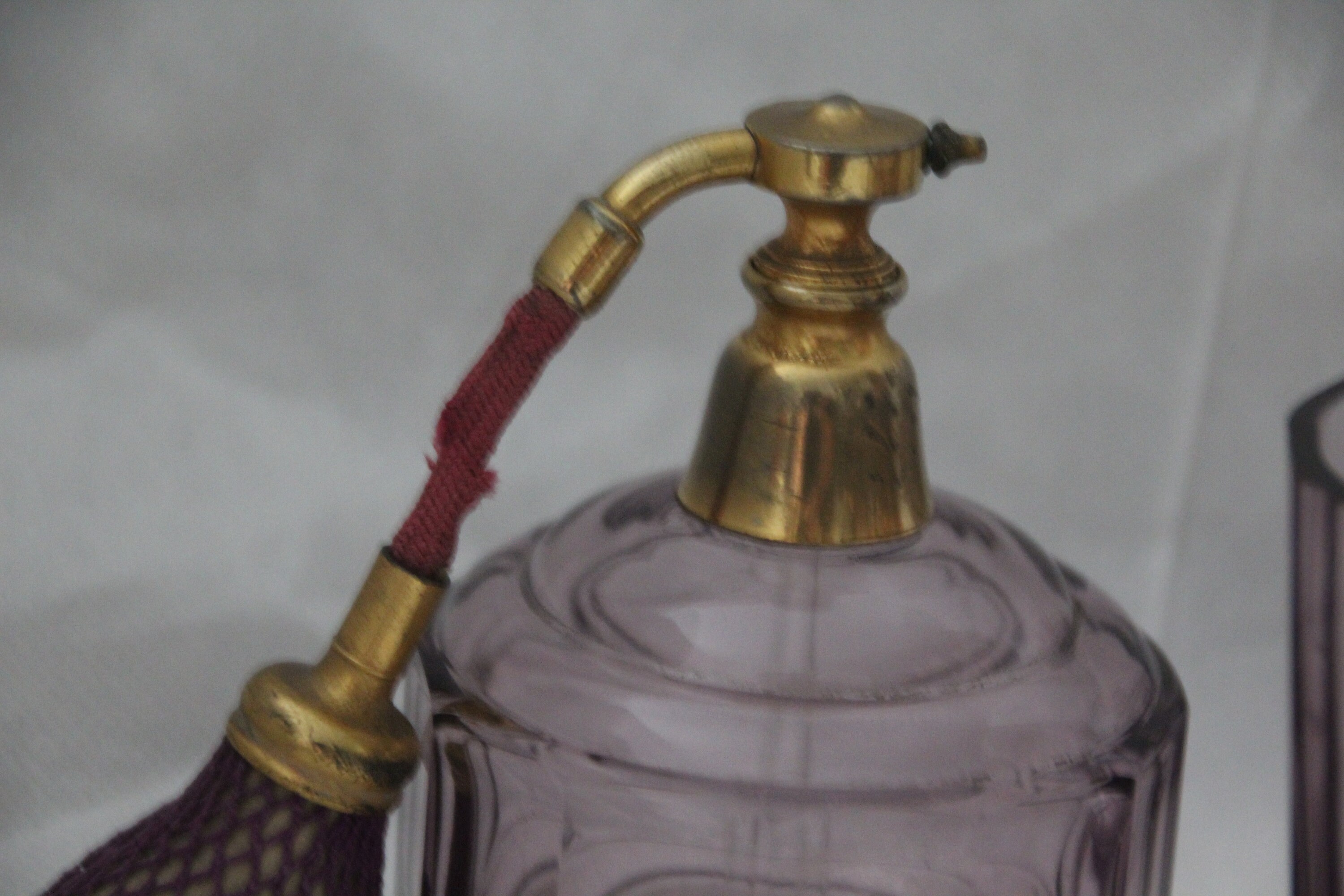 Amethyst Crystal Perfume Bottles Vanity Set Dressing Set Soap Dish ...