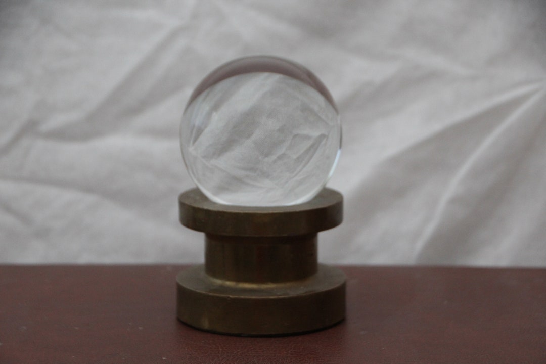 Fortune Teller Reading Crystal Ball Magic Scrying Ball Quartz Crystal ...