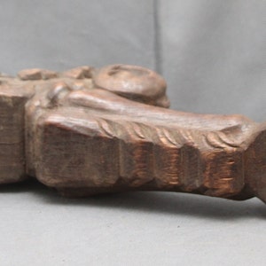 RESERVED Devil Goat Legs Carved Wood Devil Feet Decor Architectural ...