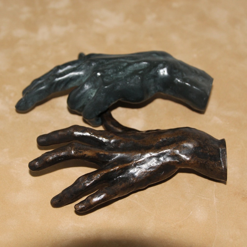 Two Hands Sculpture Auguste Rodin Gift Romantic Gift Rodin - Etsy