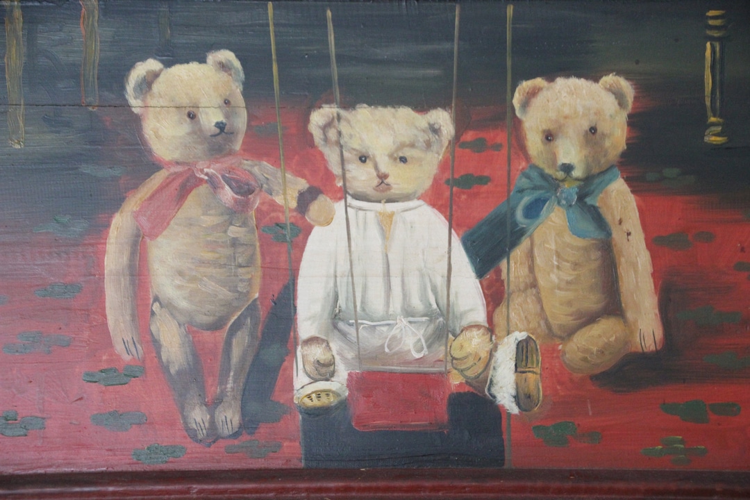 Teddy Bear Wall Decor for Nursery Kids Room Children Bedroom Gameroom ...