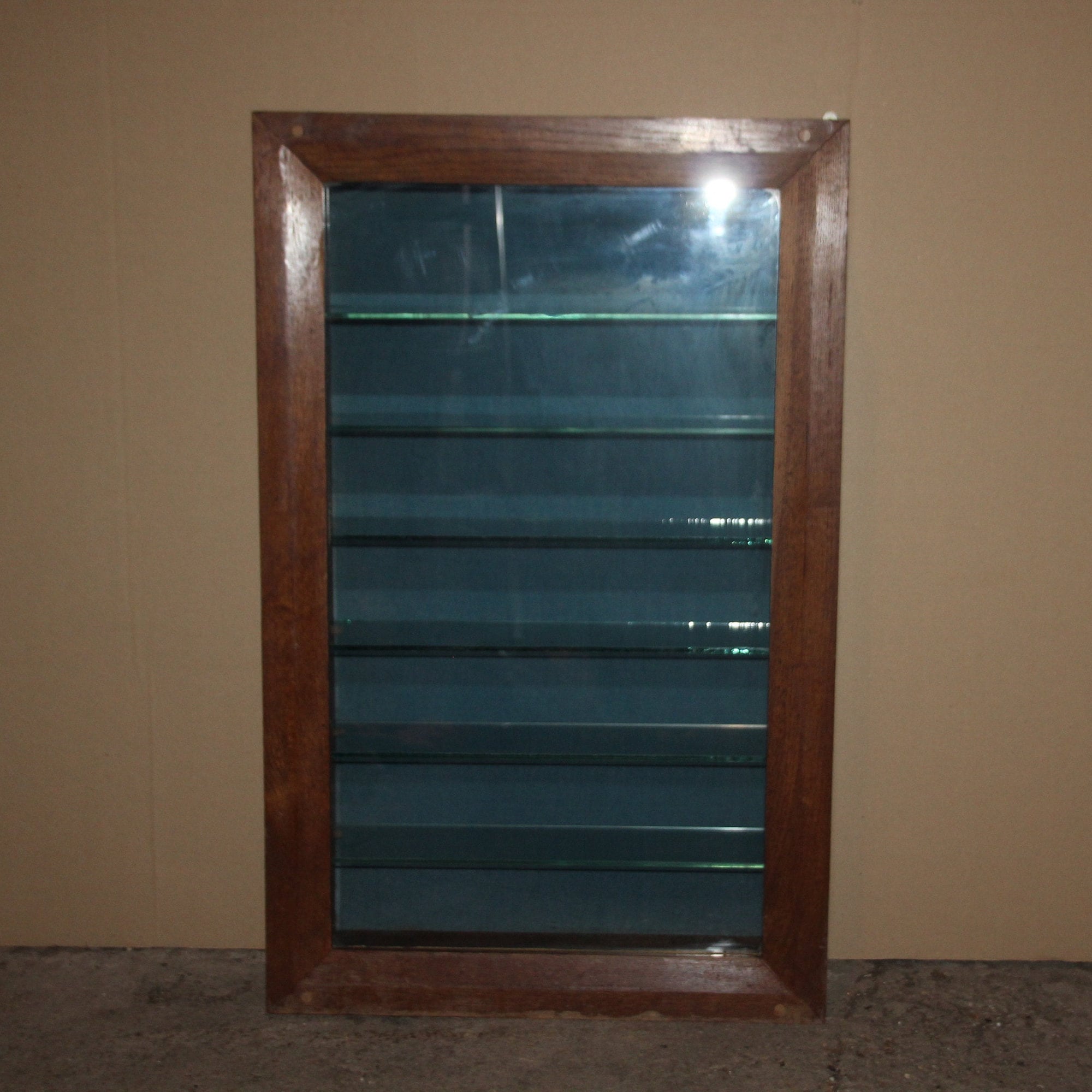 French Vintage Display Case Wooden Display Cabinet Wall - Etsy