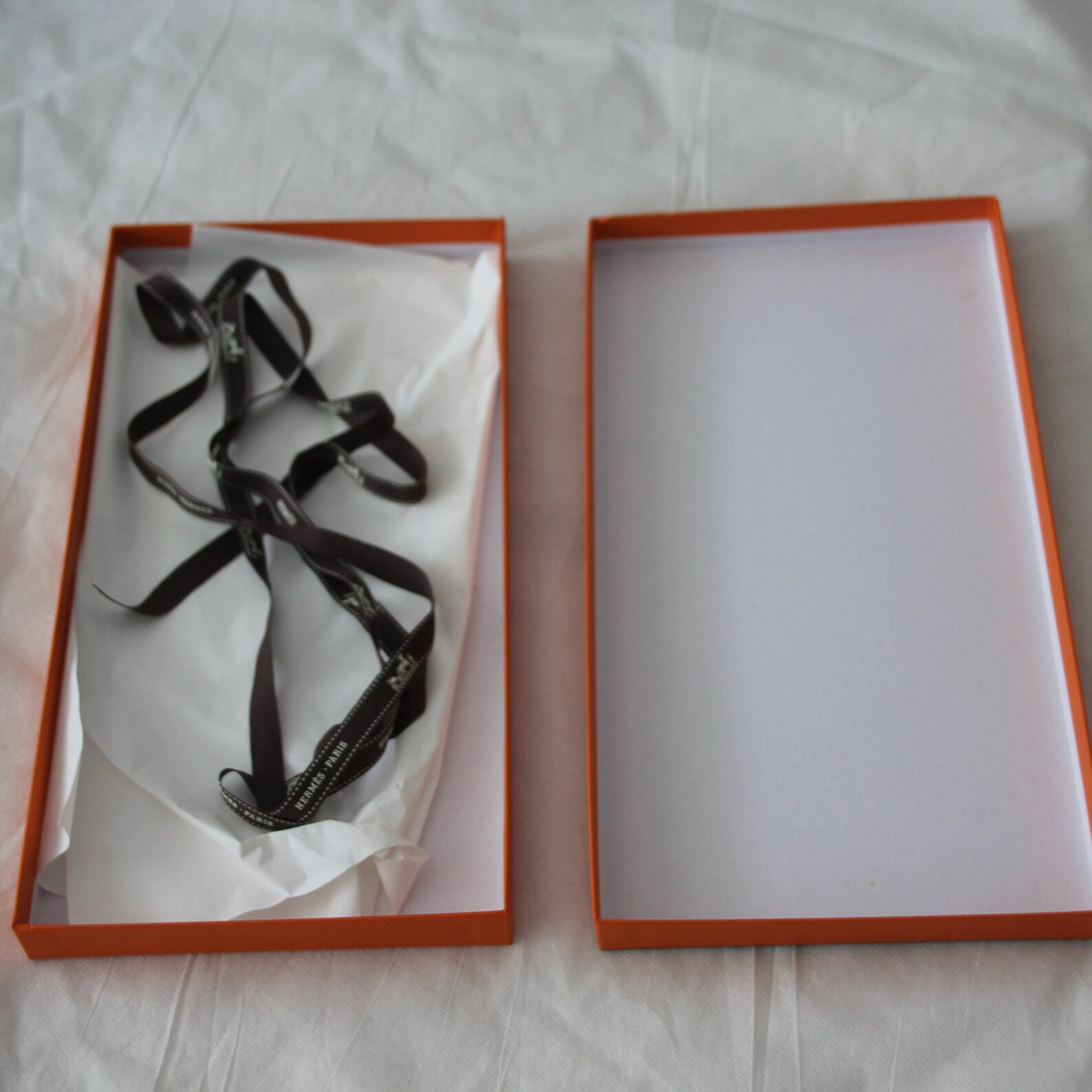 Orange Hermes Box Hermes Scarf Shawl Box Hermes Paris Box Original ...