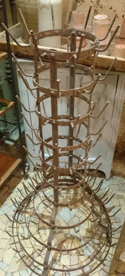 French vintage bottle rack Bottle dryer Mug rack Cup rack | Etsy