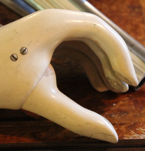 Antique Prosthetic Hand Prosthesis hand Orthopedic su… - Gem