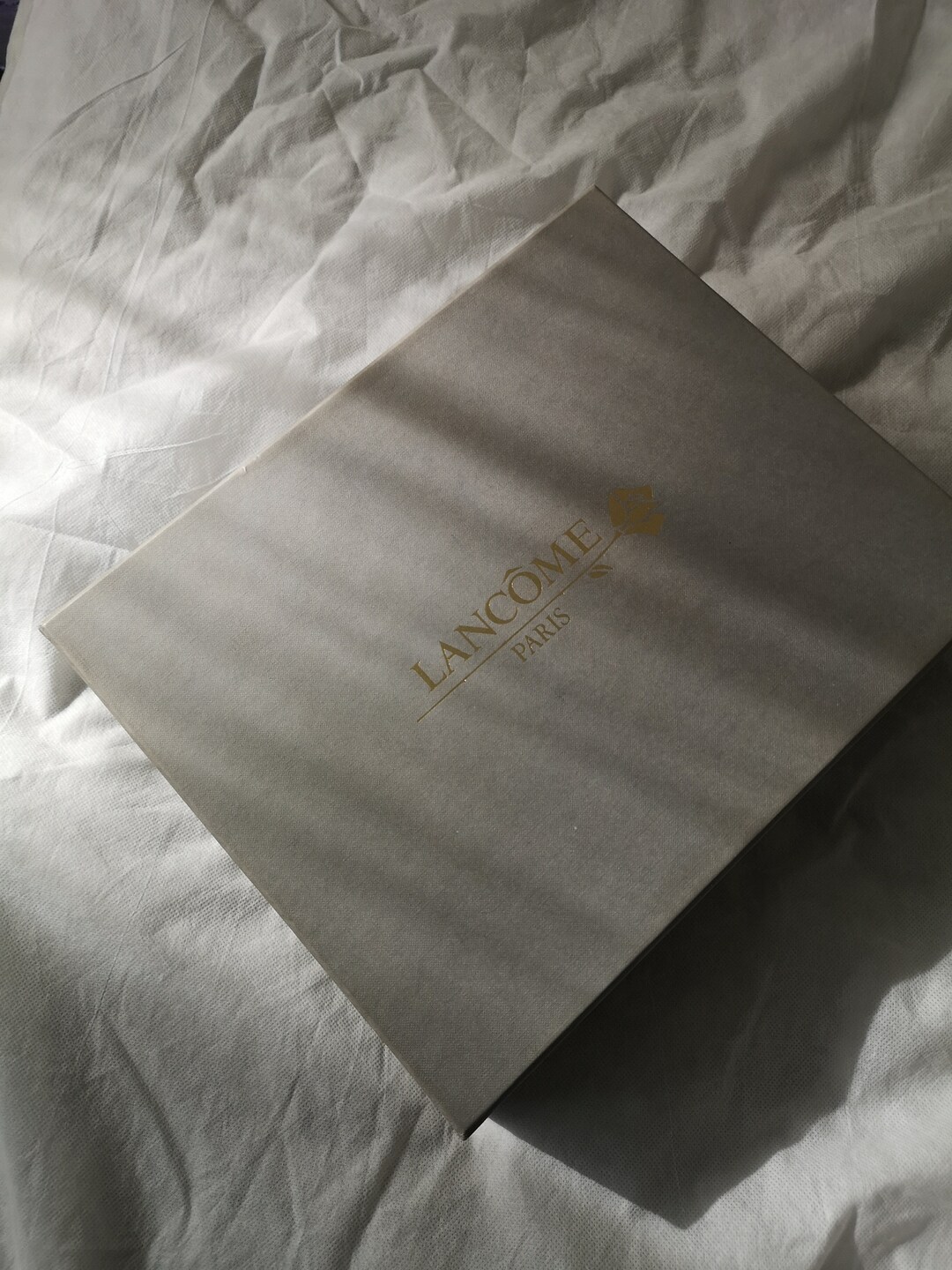 Collectible Lancome Paris Grey Gold Box Lancome Gift Box - Etsy