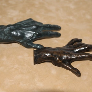 Two Hands Sculpture Auguste Rodin Gift Romantic Gift Rodin Sculptor ...