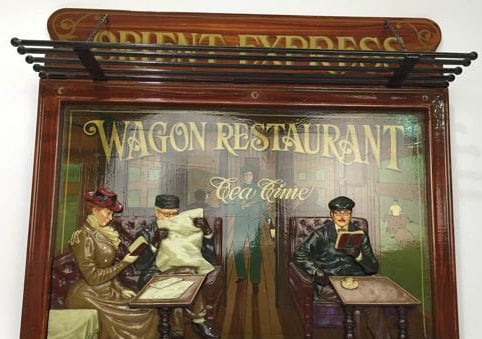 Wall Rack Orient Express Sign Signboard Train Station Railway - Etsy