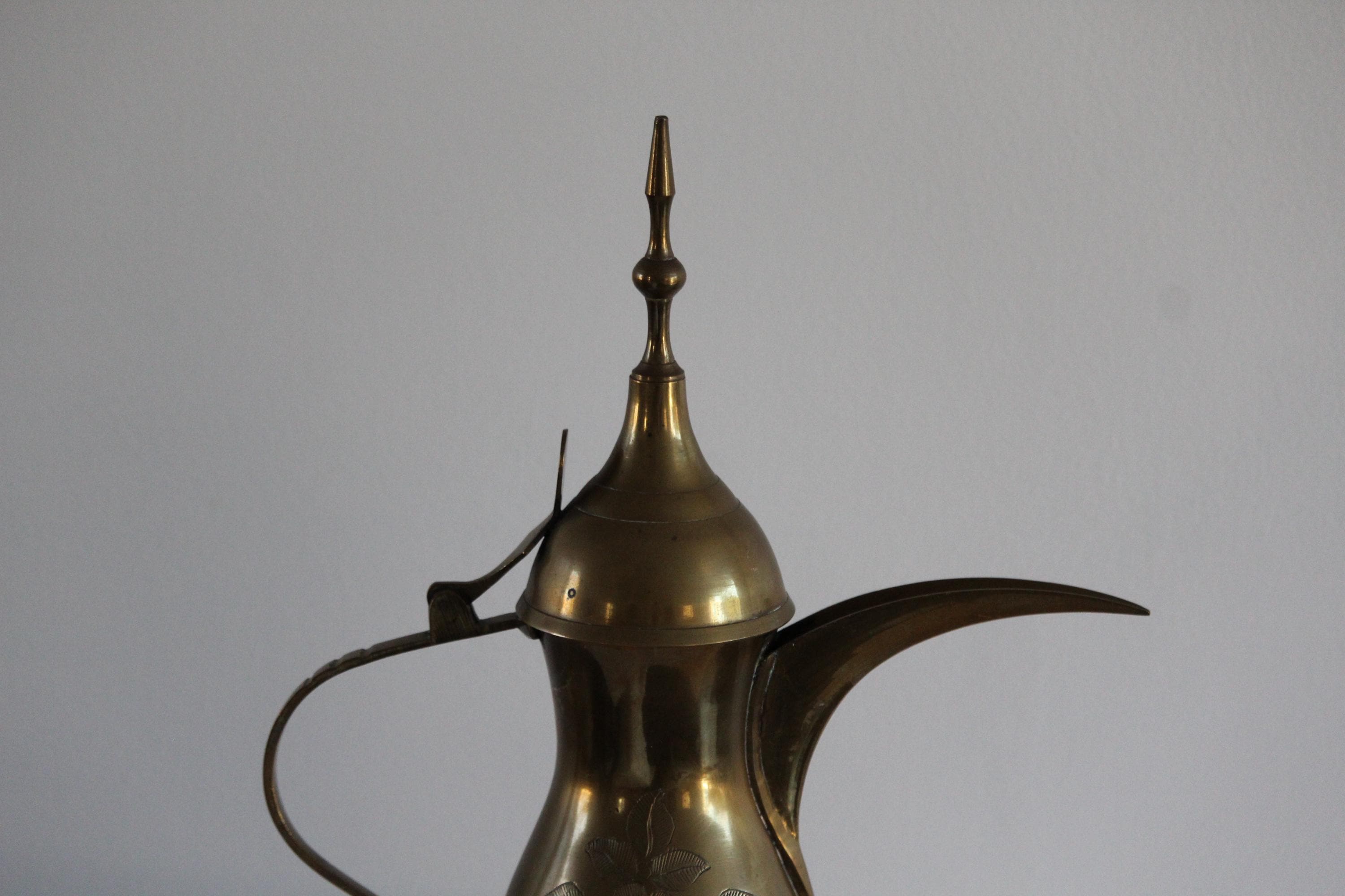 Gulf Dallah Coffee Maker Arabic Dallah Coffeepot Gold Coffee Pot Dallah ...