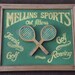 Tennis Sign Antique Tennis Art Tennis Wall Art Tennis Signboard Tennis ...