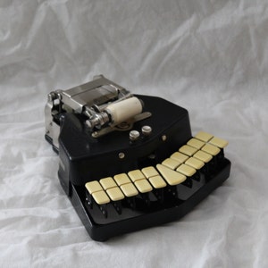 Vintage Steno Machine Stenotype Shorthand Stenograph Steno Writer Court ...