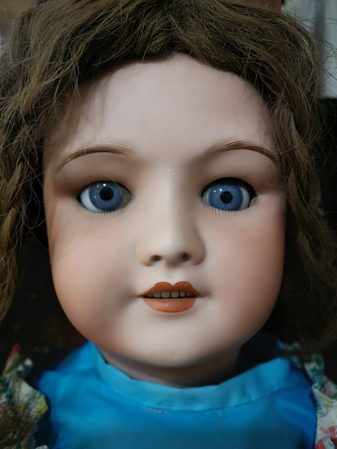 Vintage Porcelain Doll Art Doll Bisque Doll Collectible Doll Toy Gift ...