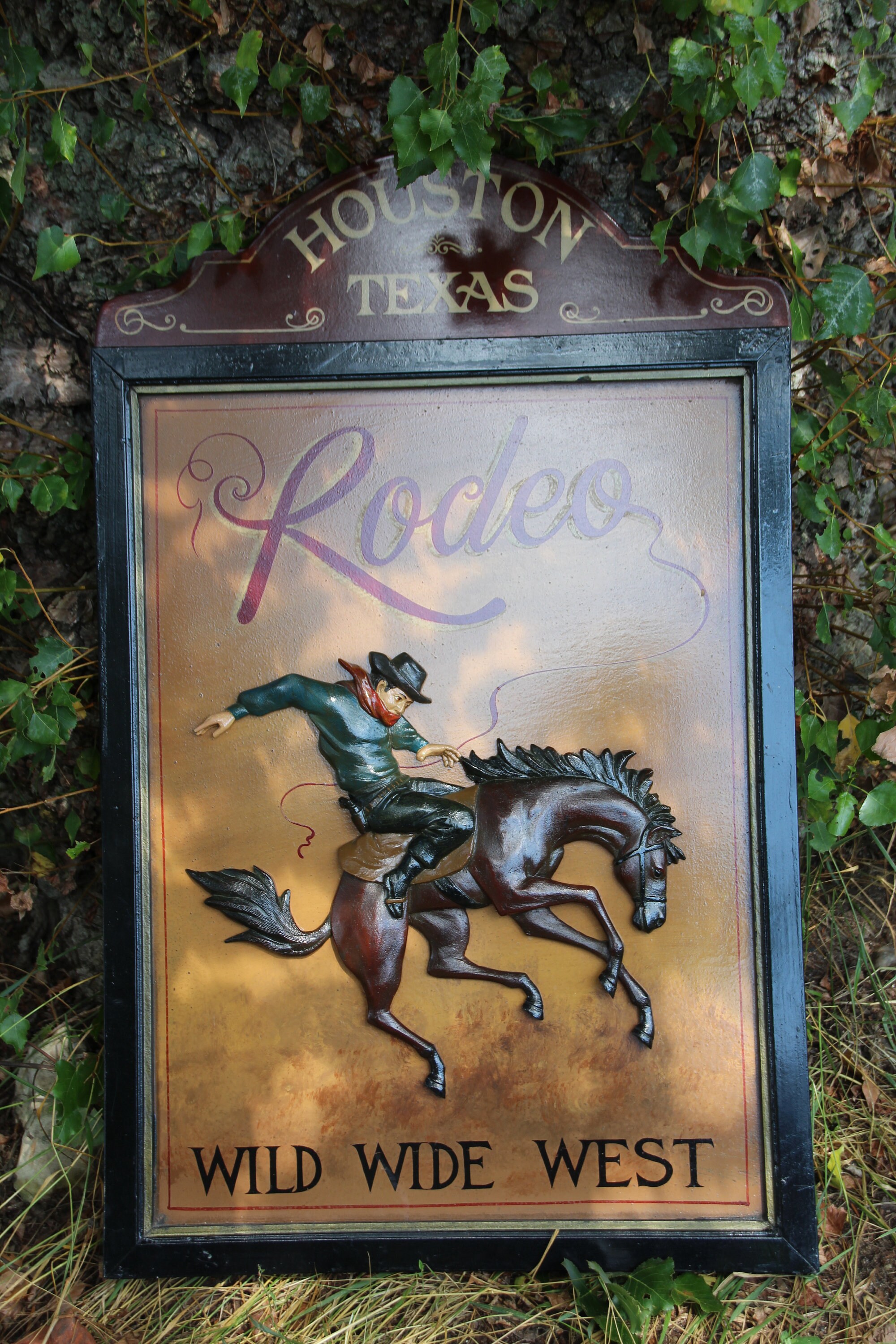 Rodeo Wall Art Cowboy Wall Art Houston Texas Horse Decor Horse | Etsy