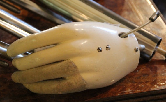 Antique Prosthetic Hand Prosthesis hand Orthopedic su… - Gem