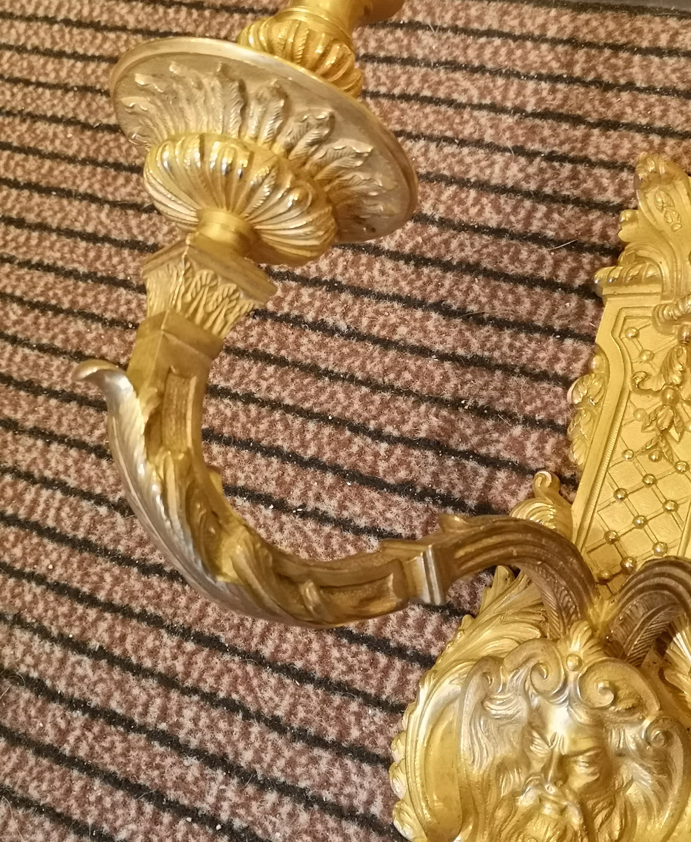 Bronze Wall Decor Demon Decor Devil Decor Gothic Wall Lights | Etsy