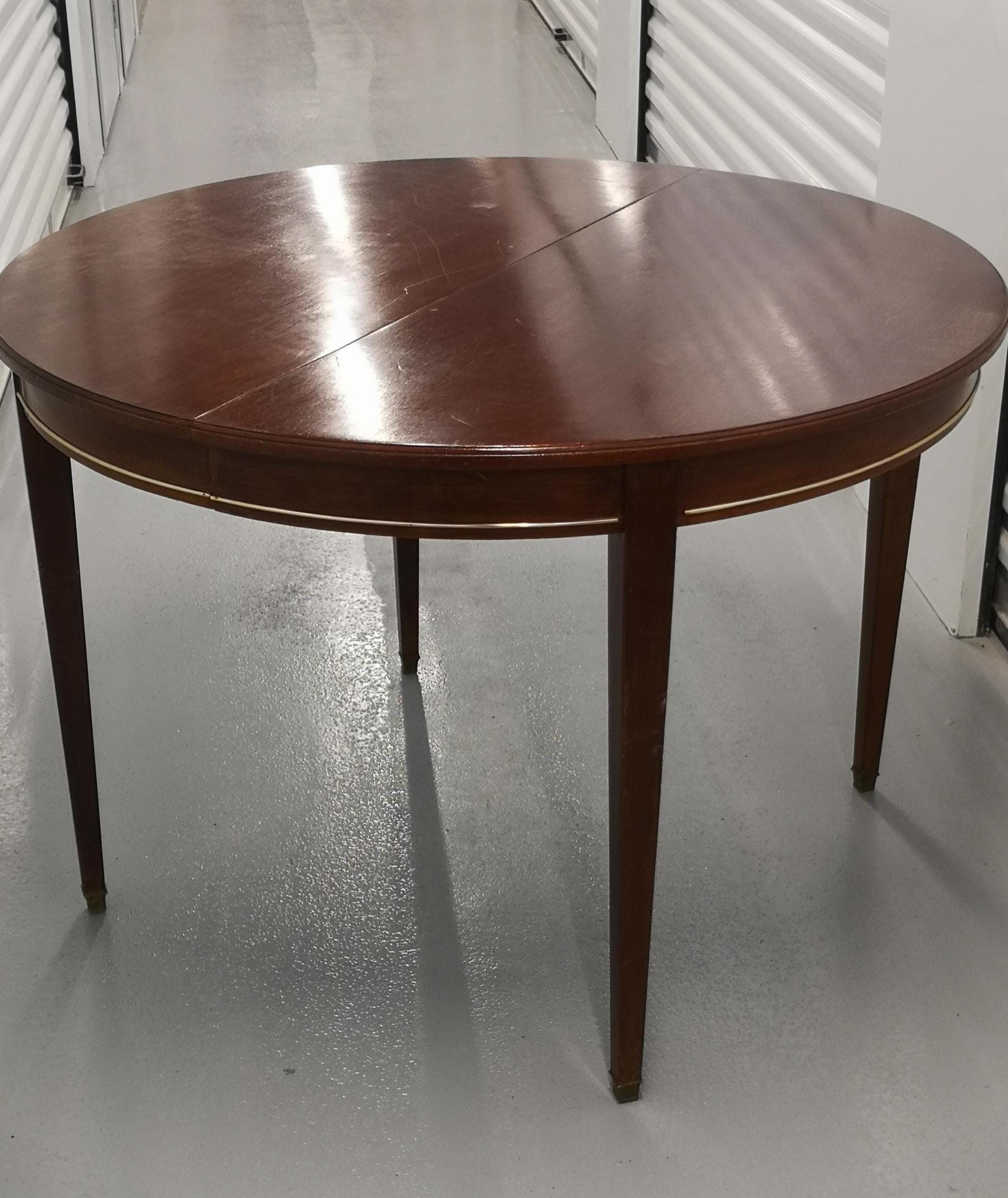 RESERVED Round Dining Room Wood Table Living Room Furniture - Etsy