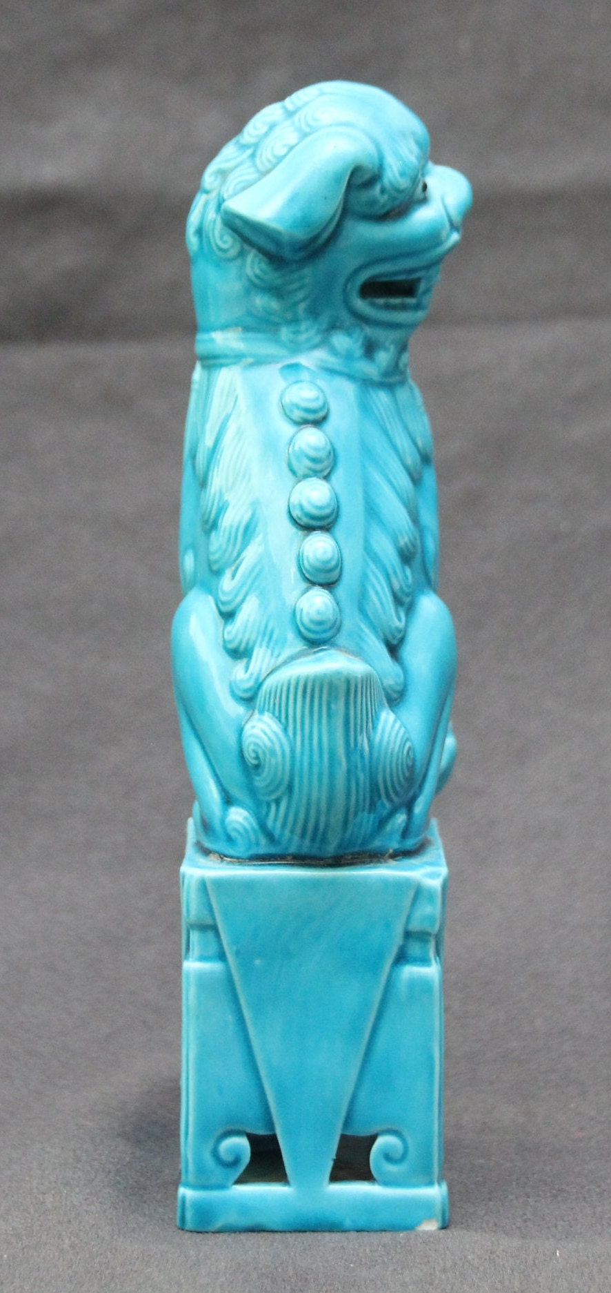 Chinese Foo Dog Statue Turquoise Dog Gift Dog Figurine Feng - Etsy