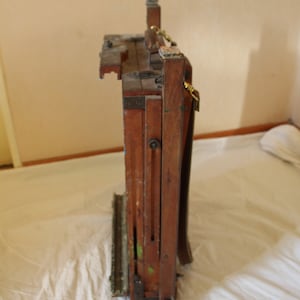 Wood Floor Artist Easel Paint Palette Vintage Art Easel Stand Country ...