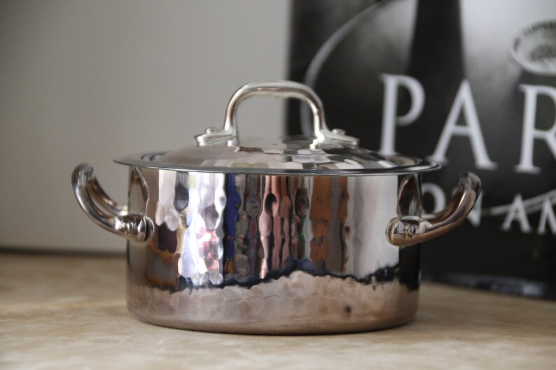 Small Sauce Pan With Lid Silver Plate Sheffield Porciani Old | Etsy