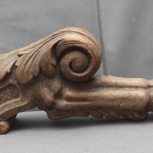 RESERVED Devil Goat Legs Carved Wood Devil Feet Decor Architectural ...