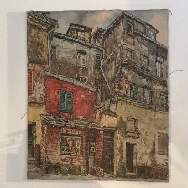 Paris Street Scene - Etsy