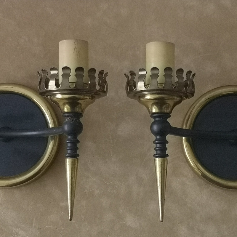 Torch Sconce - Etsy