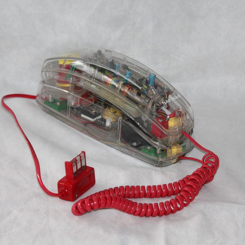 Clear Landline Phone - Etsy