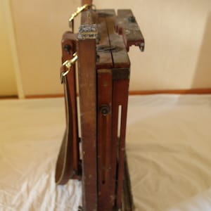 Wood Floor Artist Easel Paint Palette Vintage Art Easel Stand Country ...