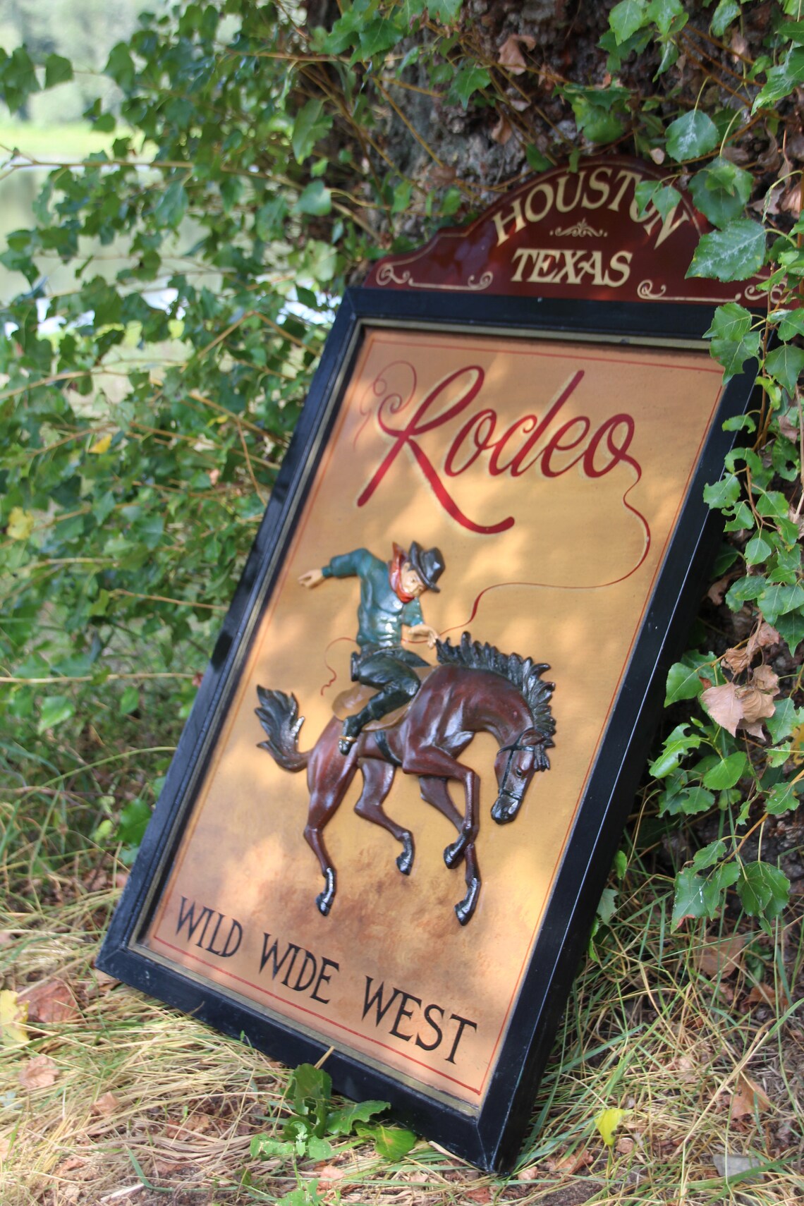 Rodeo Wall Art Cowboy Wall Art Houston Texas Horse Decor Horse | Etsy