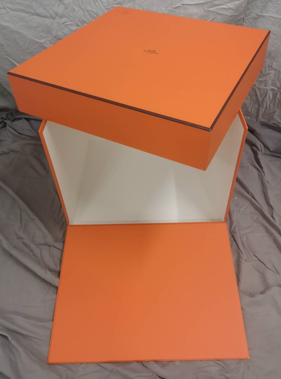 Extra Large Collectible Orange Box Large Authentic Hermes Box - Etsy