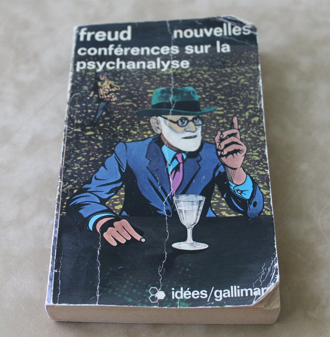 Vintage French Book Psychoanalytic Theory Sigmund Freud Psychology Book ...