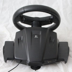 Race Car Racing Gaming Formula Vibration Feedback Wheel and Pedals ...