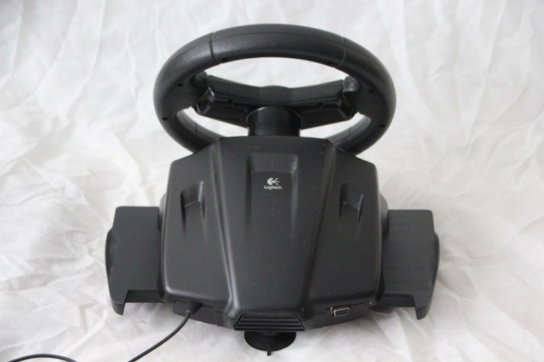 Race Car Racing Gaming Formula Vibration Feedback Wheel and Pedals ...
