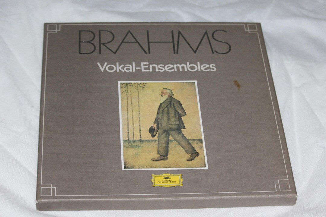 Brahms Vinyl Records Collectible Edition Music Gift Brahms Composer ...