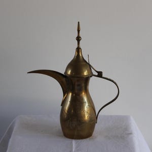 Gulf Dallah Coffee Maker Arabic Dallah Coffeepot Gold Coffee Pot Dallah ...