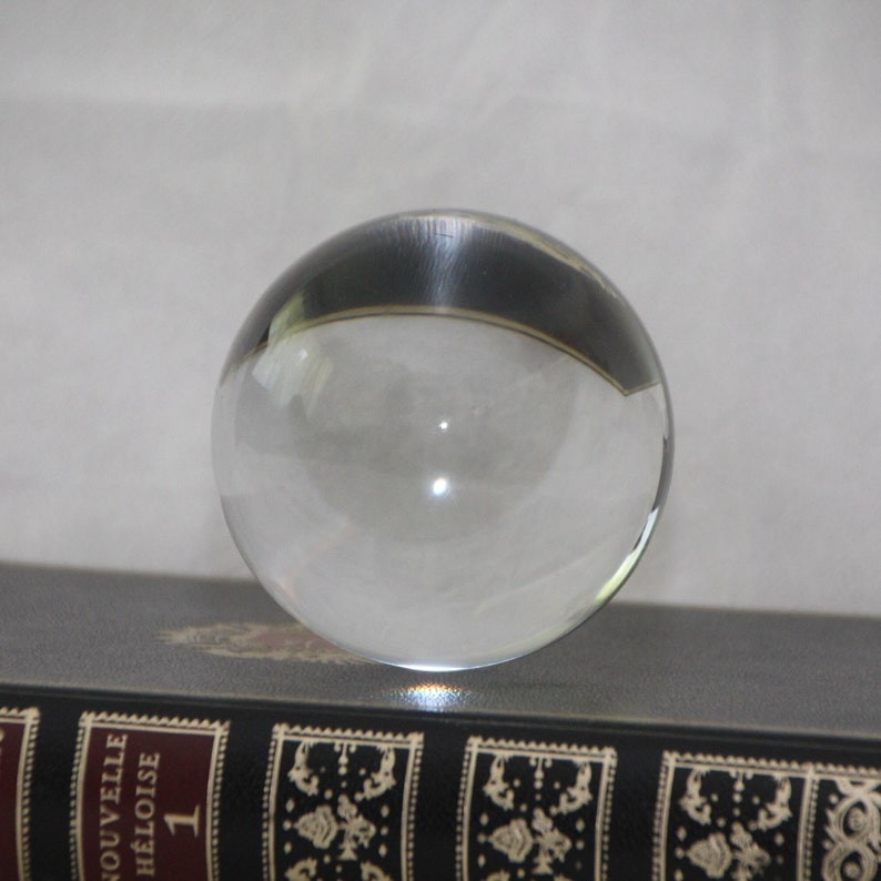 Fortune Teller Reading Crystal Ball Magic Scrying Ball Quartz Crystal ...