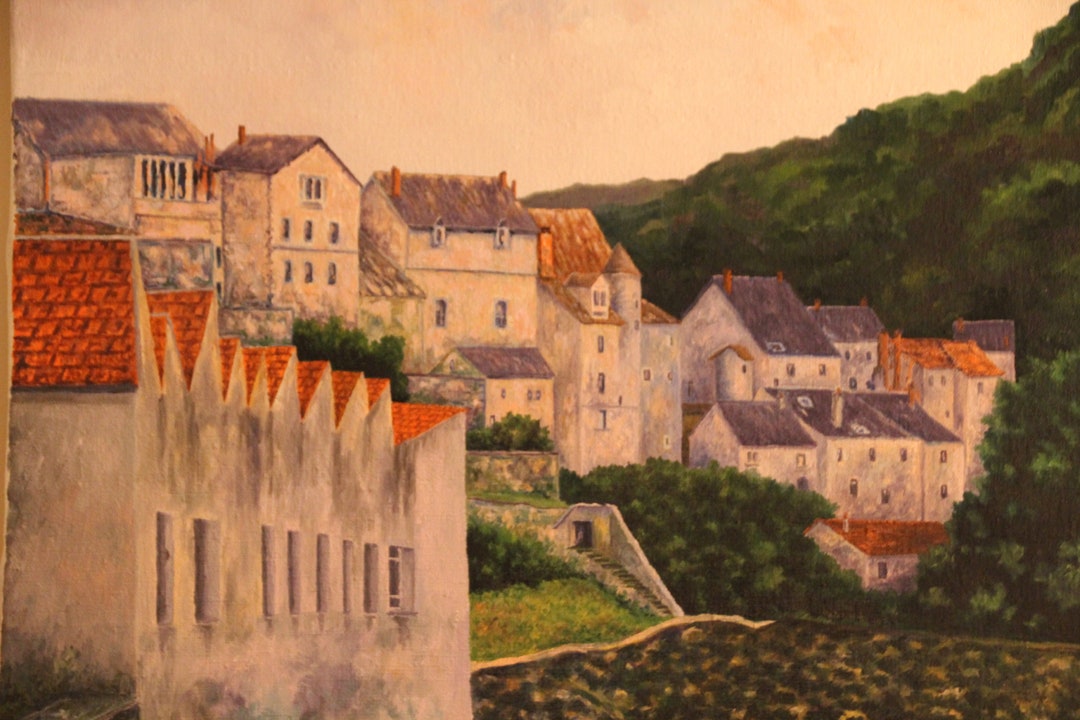 LA CREUSE AUBUSSON France Impressionist Painting France Landscape Oil ...