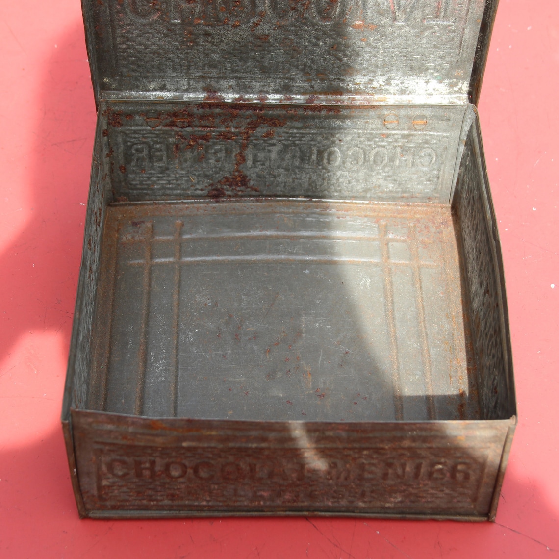 Vintage France Tin Metal Biscuits Box Candies Chocolate Box | Etsy