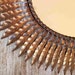 Oval Sun Mirror Sunburst Sunshine Mirror Entryway Gold Mirror Bedroom ...