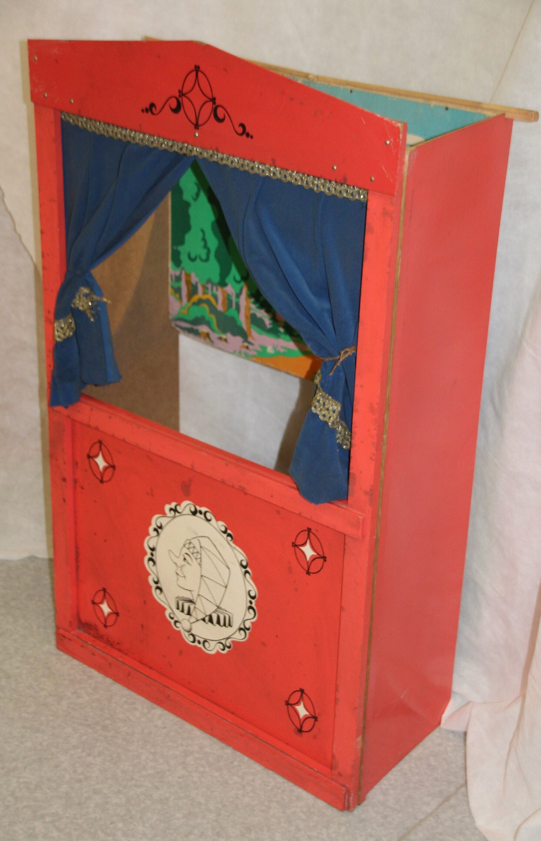Antique French Guignol Theater Puppet Art Puppetry Puppet Show - Etsy