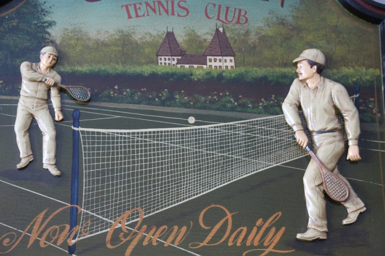 Tennis Gift Tennis Wall Decor Tennis Sign Tennis Signboard - Etsy