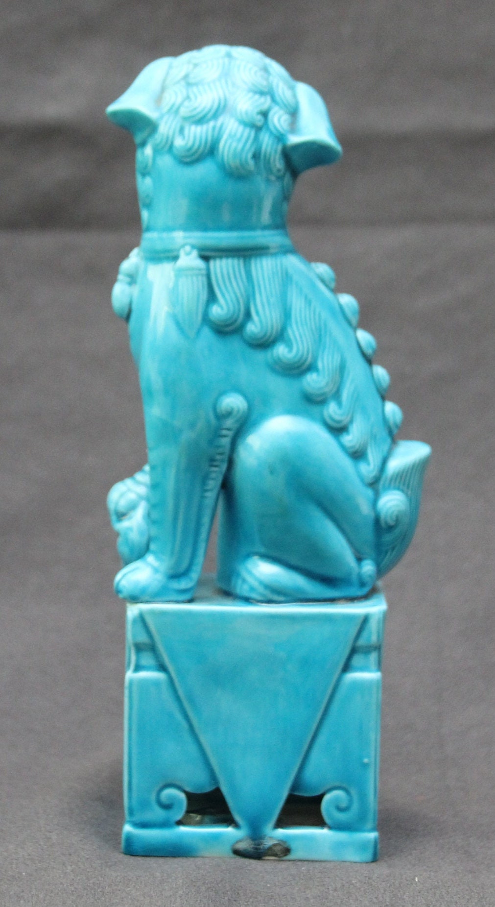 Chinese Foo Dog Statue Turquoise Dog Gift Dog Figurine Feng - Etsy