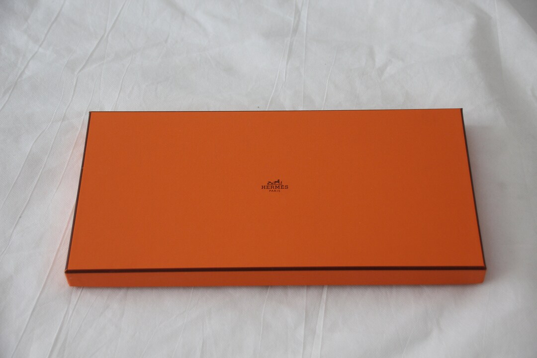 Orange Hermes Box Hermes Scarf Shawl Box Hermes Paris Box Original ...
