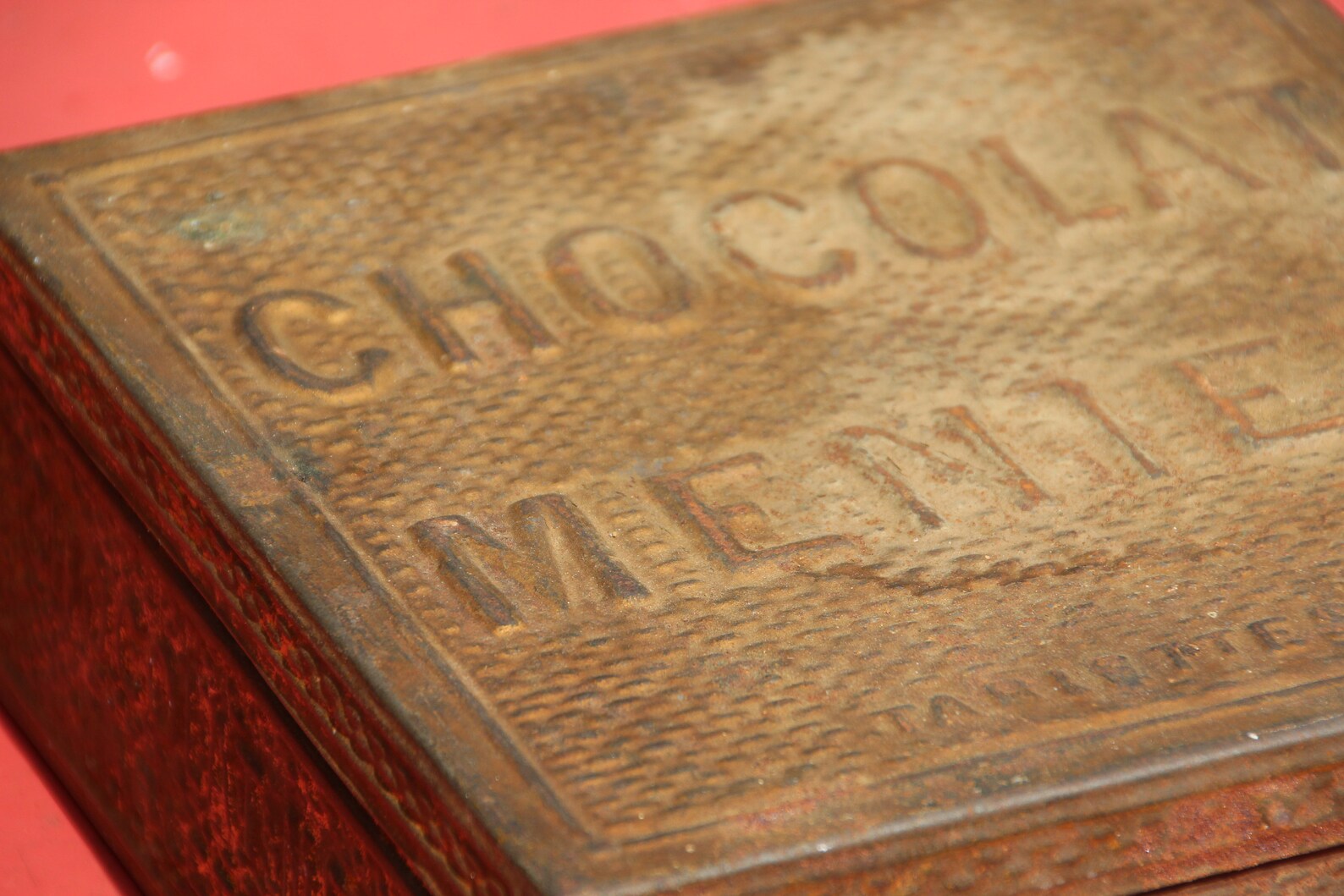 Vintage France Tin Metal Biscuits Box Candies Chocolate Box - Etsy